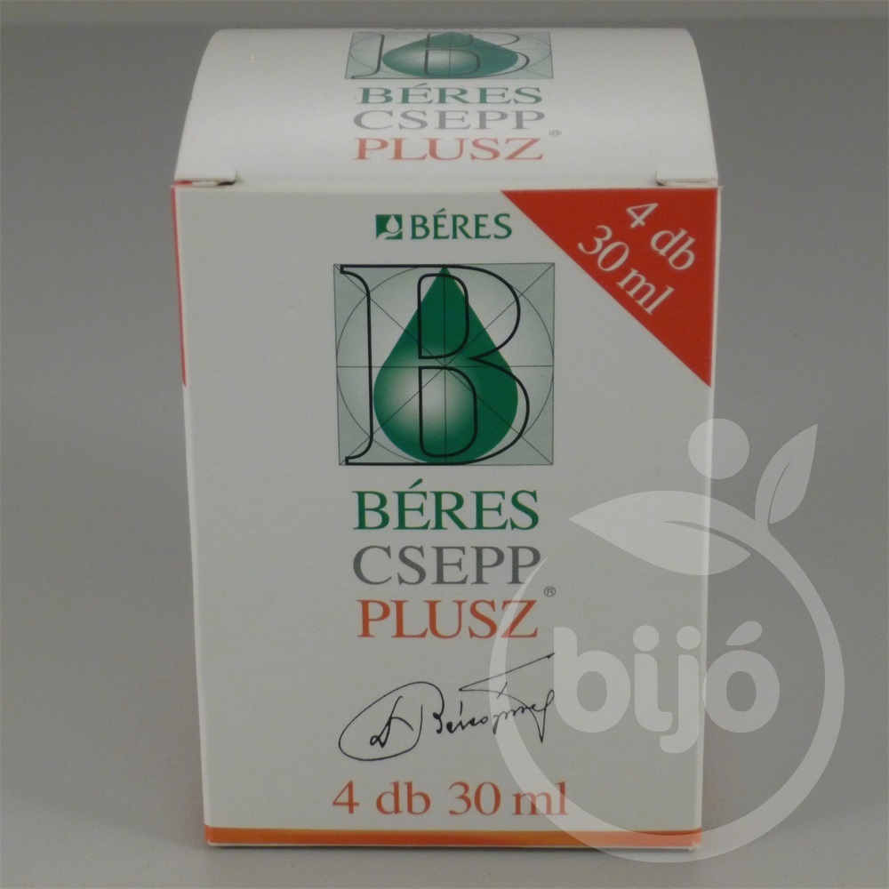 Béres csepp plusz 4x30ml 120 ml - Webáruház - bijo.hu