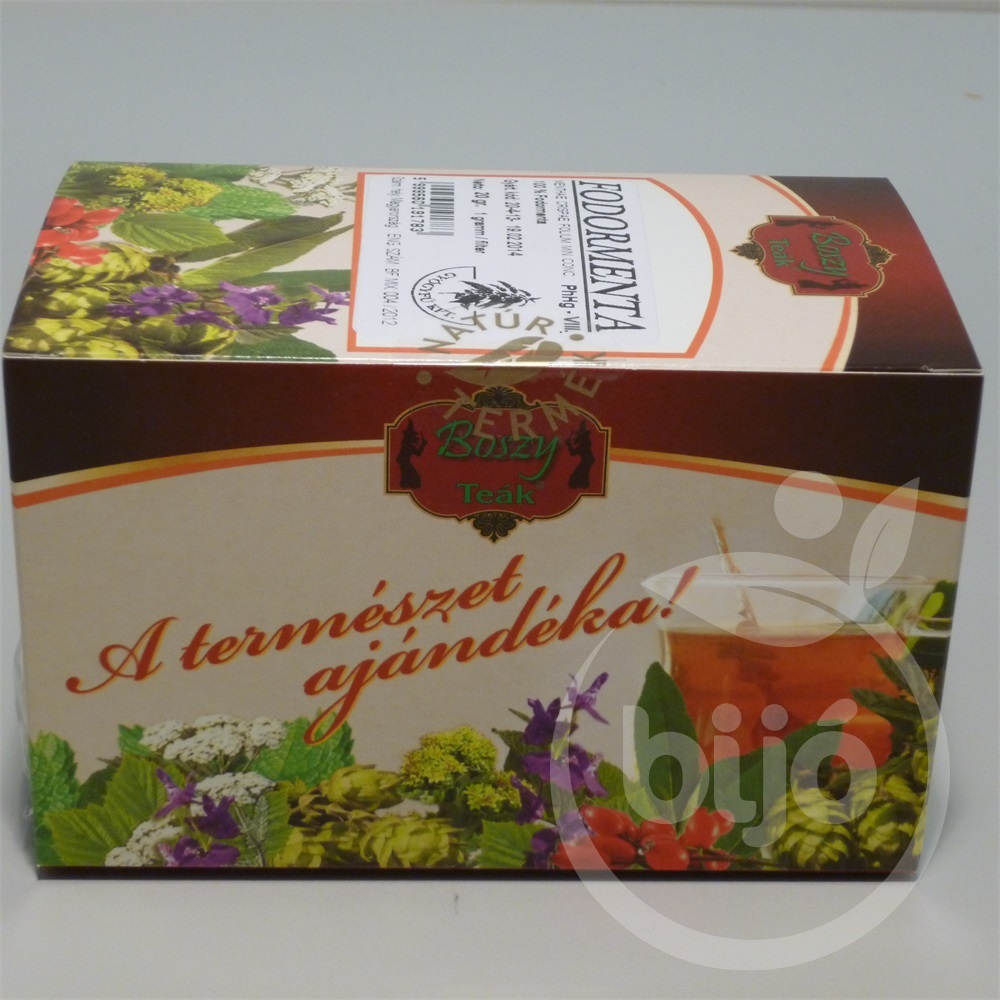 Boszy fodormenta tea 20x1g 20 g - Webáruház - bijo.hu
