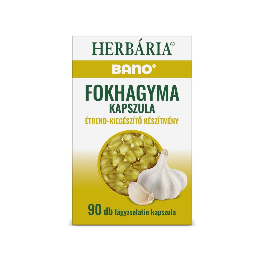 Bánó fokhagyma kapszula 90 db - Webáruház - bijo.hu