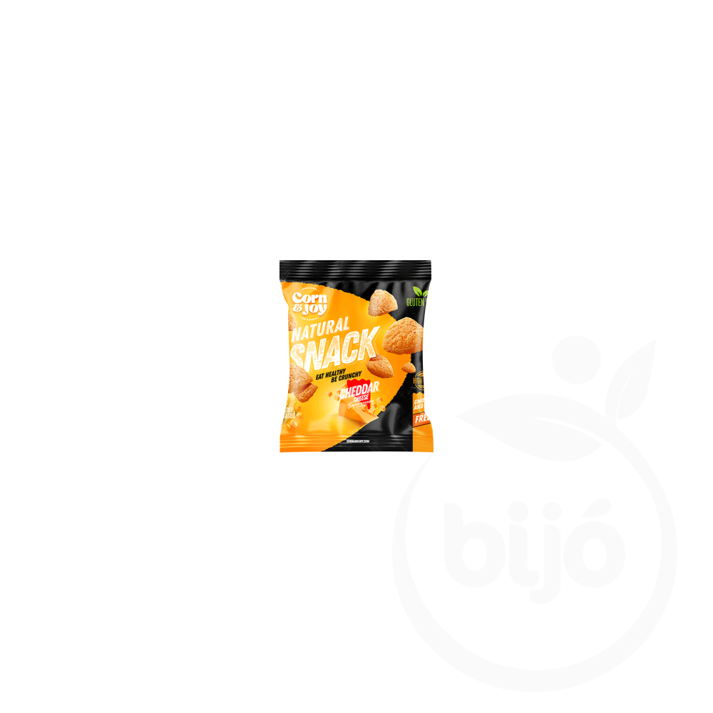 Corn and Joy snack cheddar sajt 40 g - Webáruház - bijo.hu