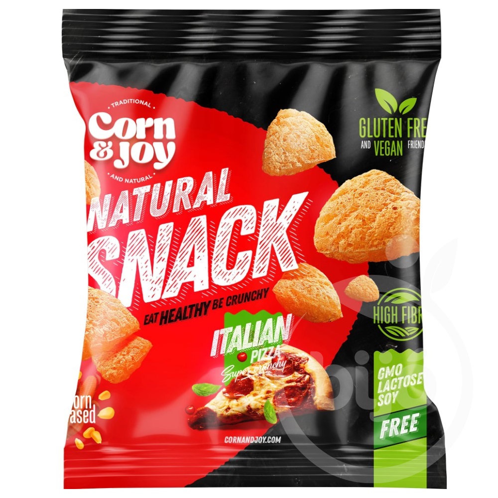 Corn and Joy snack pizza 40 g - Webáruház - bijo.hu