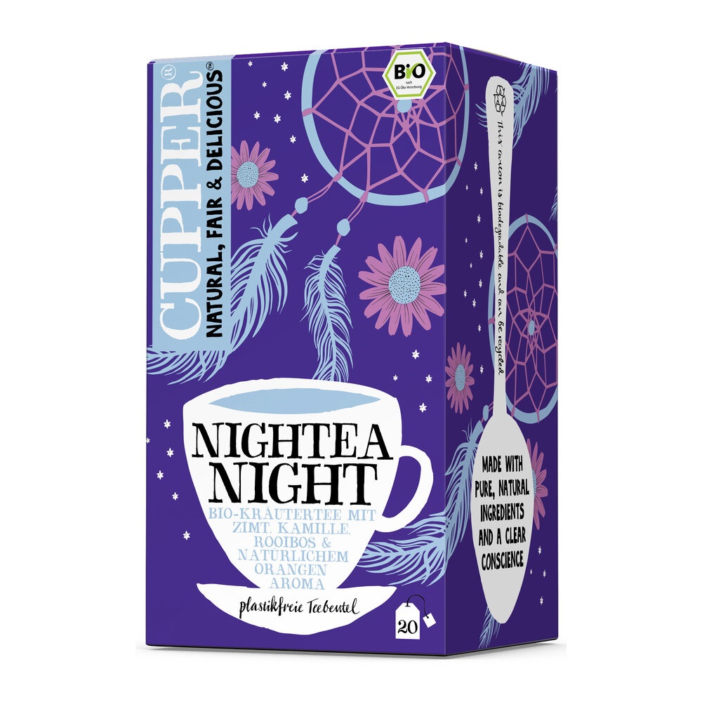 Cupper bio nightea night tea 40 g - Webáruház - bijo.hu