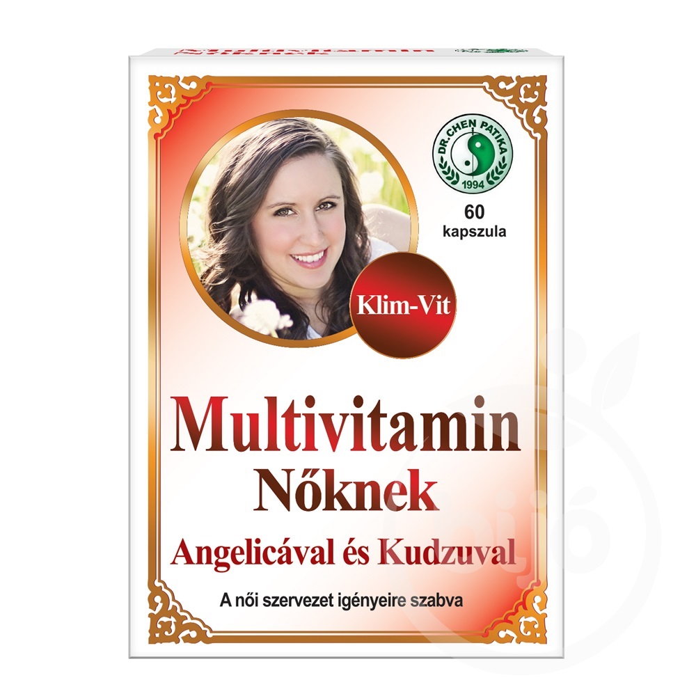 Dr.chen multivitamin nőknek klim-vit kapszula 60 db - Webáruház - bijo.hu