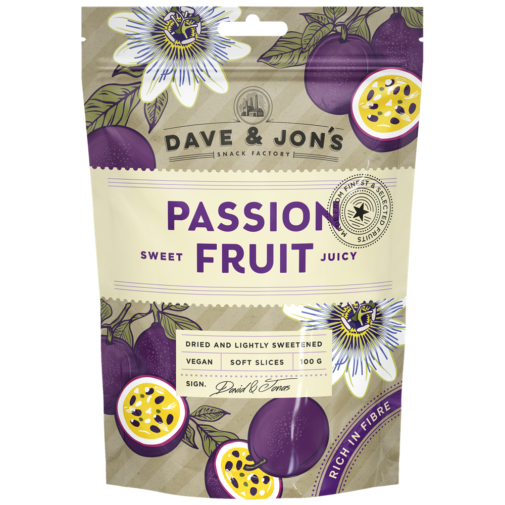 Dave & Jon`s szárított maracuja 100 g - Webáruház - bijo.hu