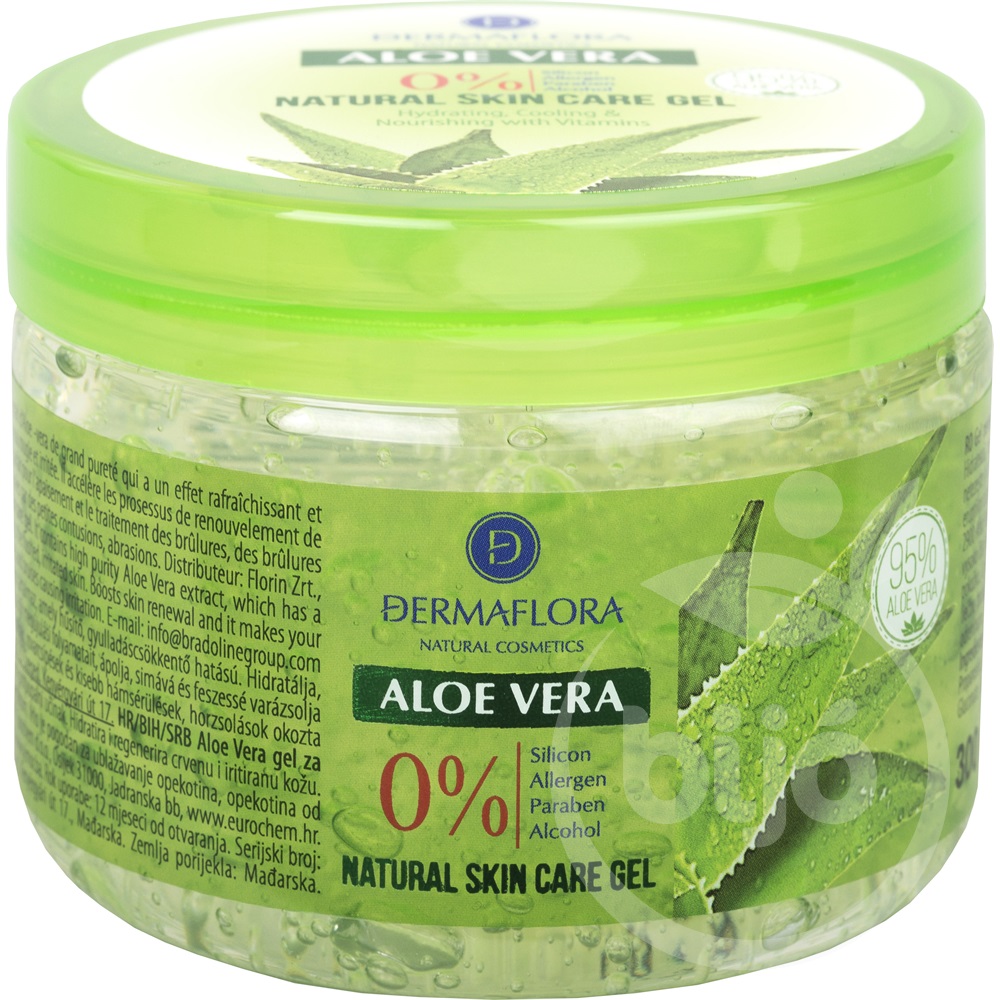 Dermaflora 0% aloe vera gél 300 ml - Webáruház - bijo.hu