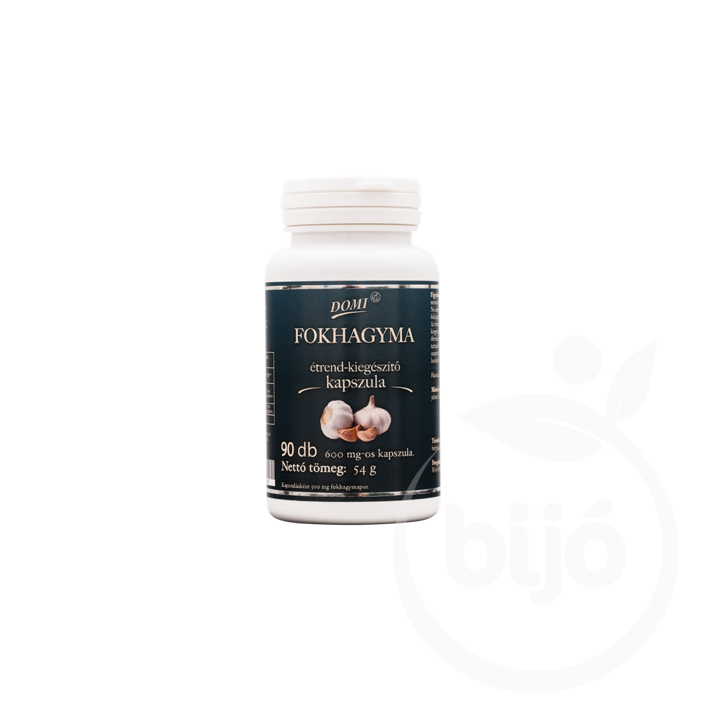 Domi fokhagyma étrend-kiegészítő kapszula 90 db - Webáruház - bijo.hu