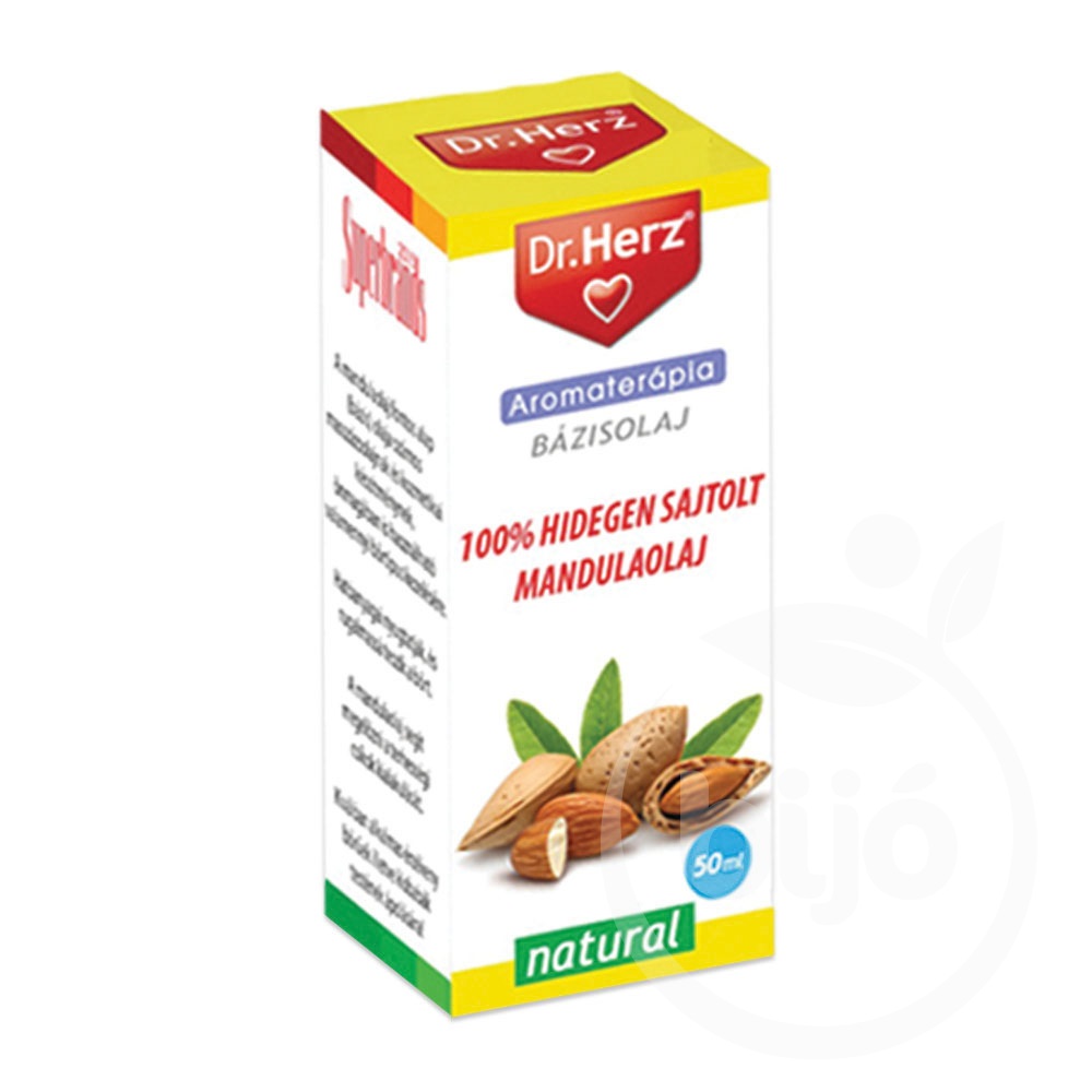 Dr.herz mandulaolaj 100% hidegen sajtolt 50 ml - Webáruház - bijo.hu