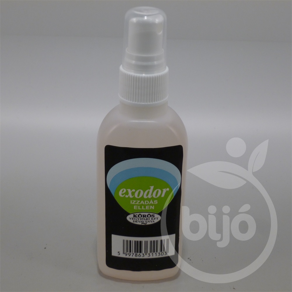 Exodor izzadásgátló folyadék pumpás 100 ml - Webáruház - bijo.hu
