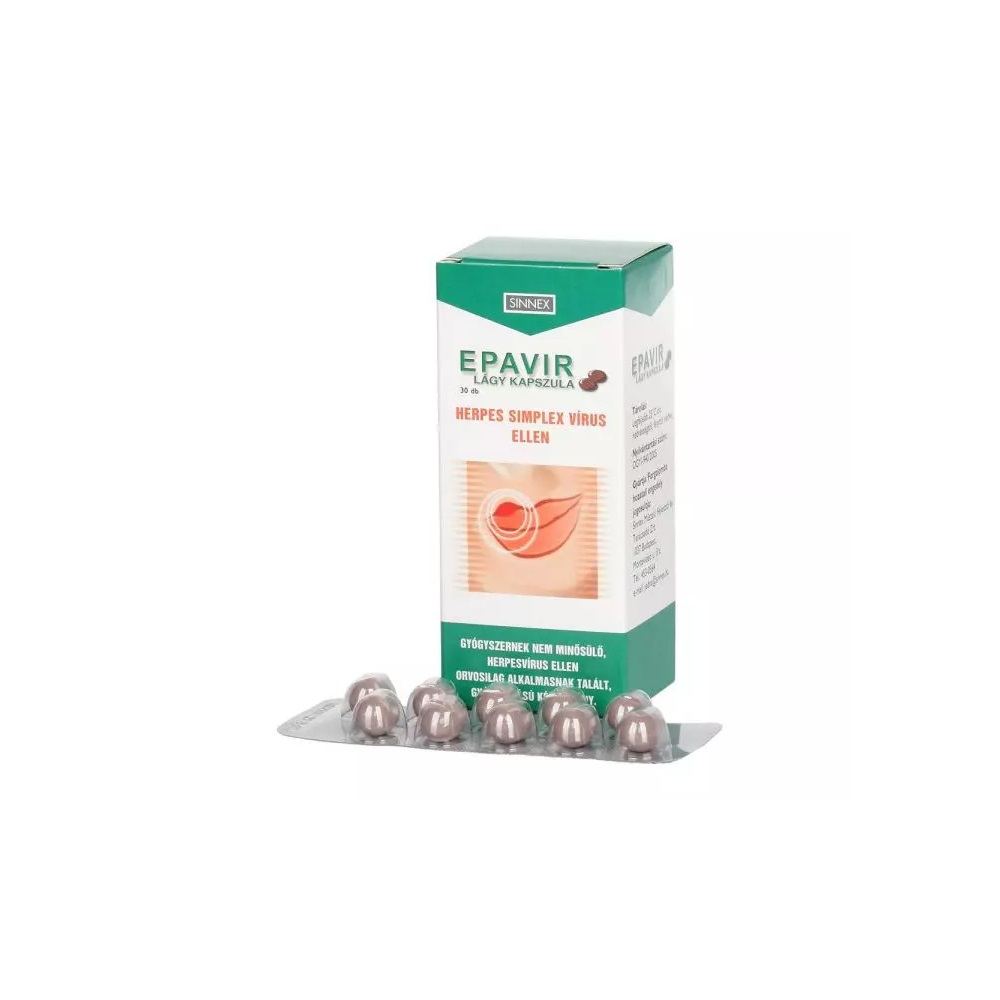 Epavir tabletta herpesz ellen 30 db - Webáruház - bijo.hu