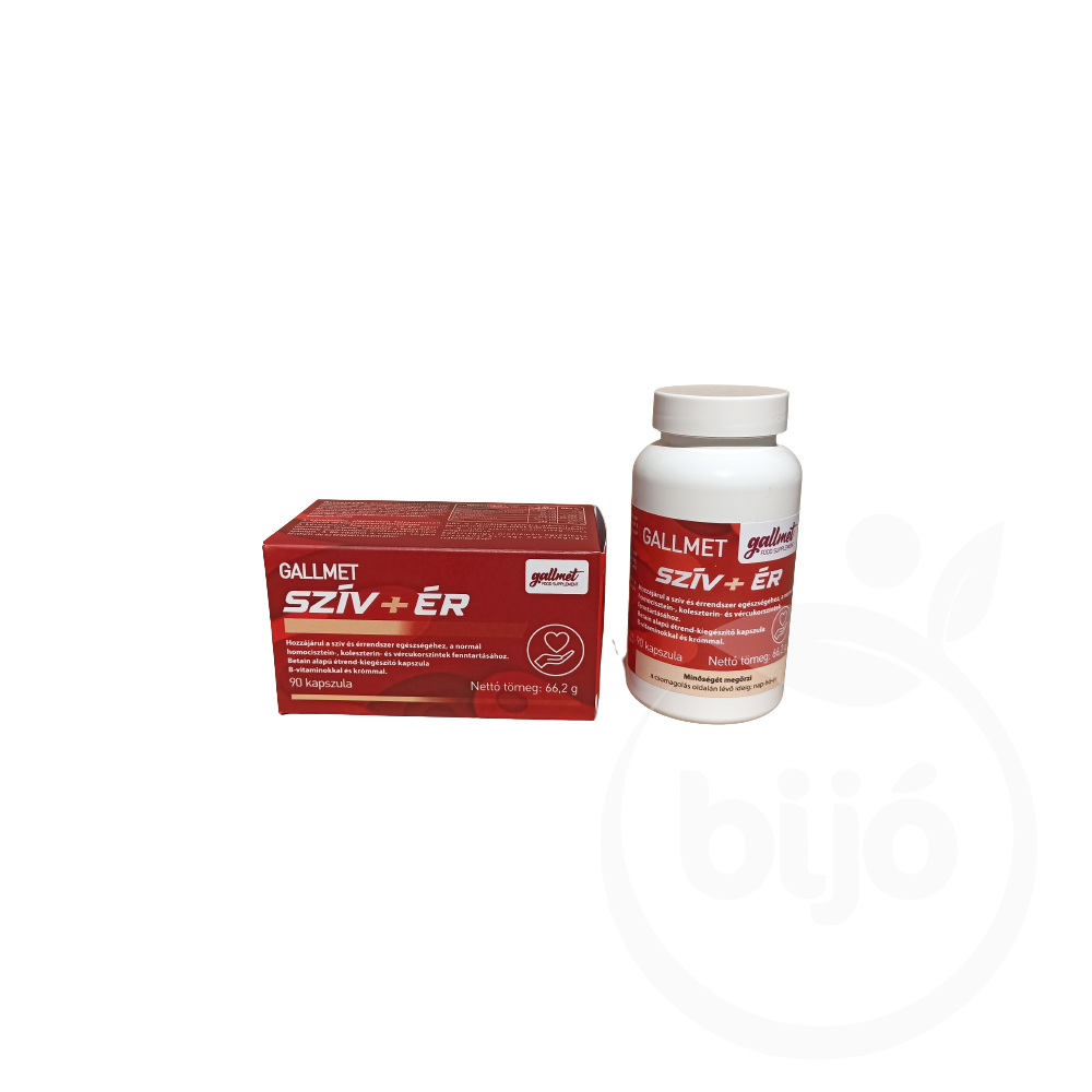 Gallmet-szív+ér kapszula 90 db - Webáruház - bijo.hu