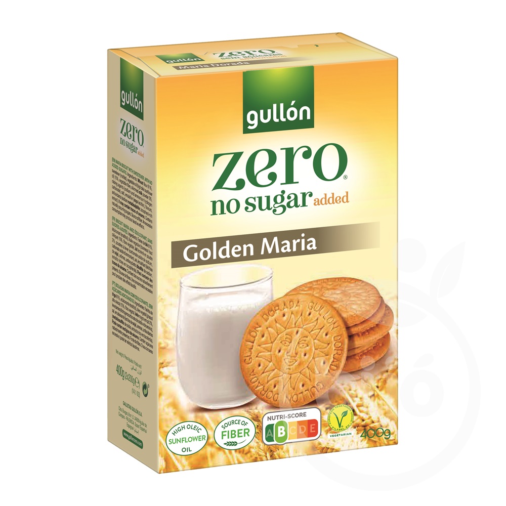 Gullón golden maria zero keksz hozzáadott cukor nélkül 400 g ...
