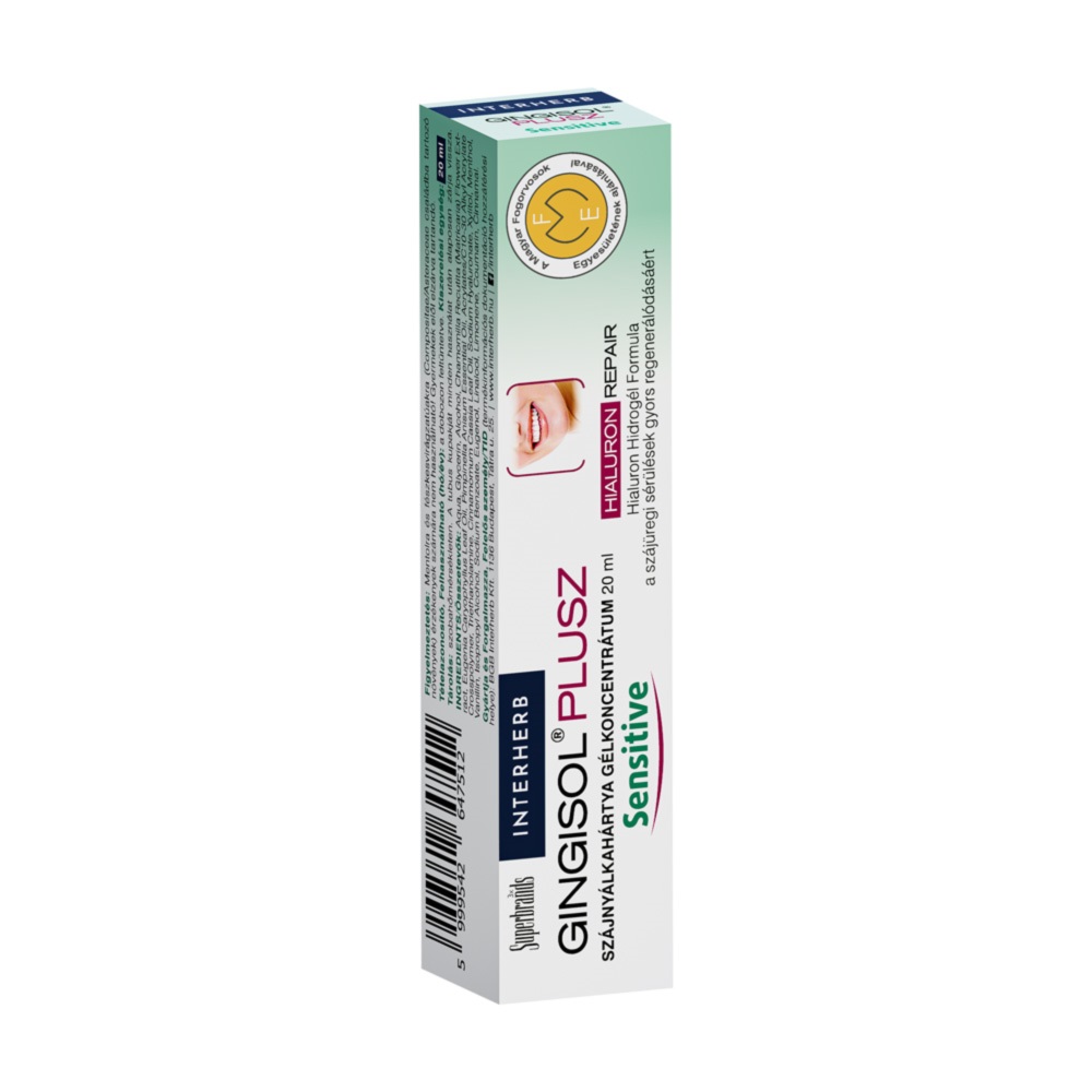 Interherb gingisol plusz szájnyálkahártya gél sensitive 20 ml ...