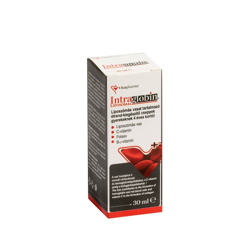 Intraglobin liposzómás vasat tartalmazó étrend-kiegészítő cseppek ...