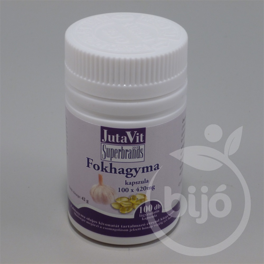 Jutavit fokhagyma kapszula 100 db - Webáruház - bijo.hu