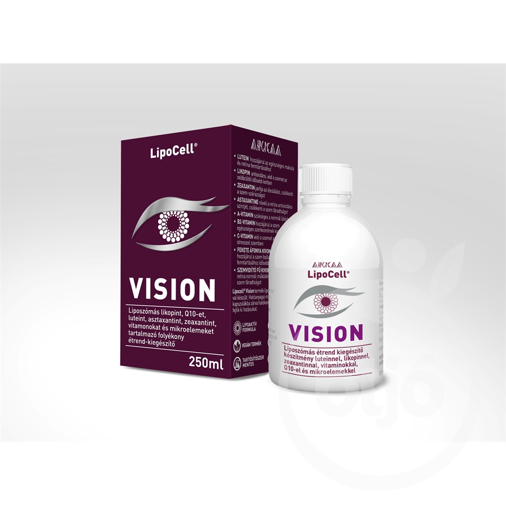 Lipocell vision liposzómás folyékony étrend-kiegészítő 250 ml ...