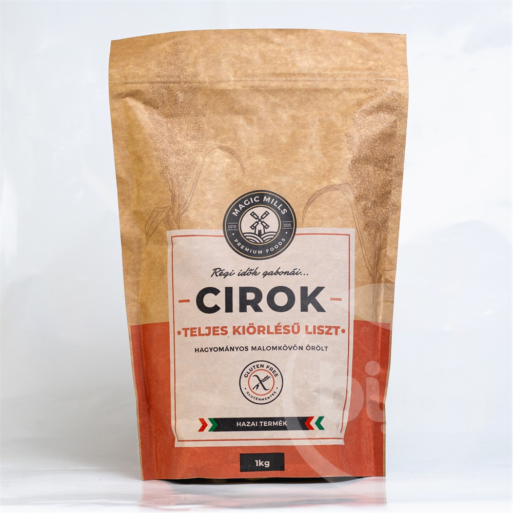 Magic Mills gluténmentes cirok teljes kiőrlésű liszt 1000 g - Webáruház ...
