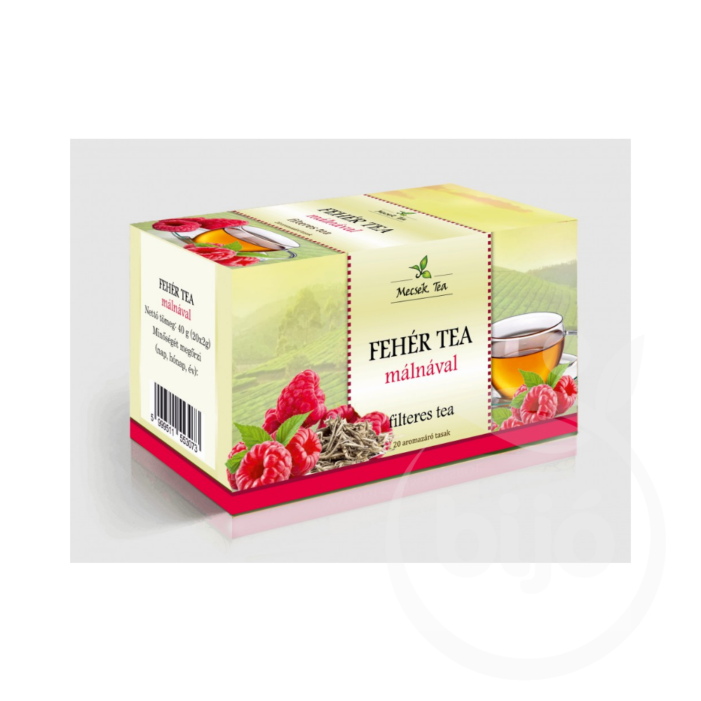 Mecsek fehér tea málnával 20x2g 40 g - Webáruház - bijo.hu