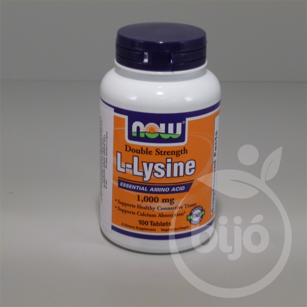 Now l-lysine tabletta 1000mg 100 db - Webáruház - bijo.hu