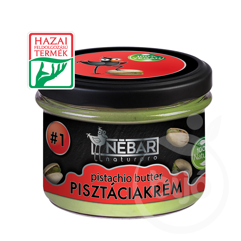 Nébar naturpro 100% pisztáciakrém 180 g - Webáruház - bijo.hu