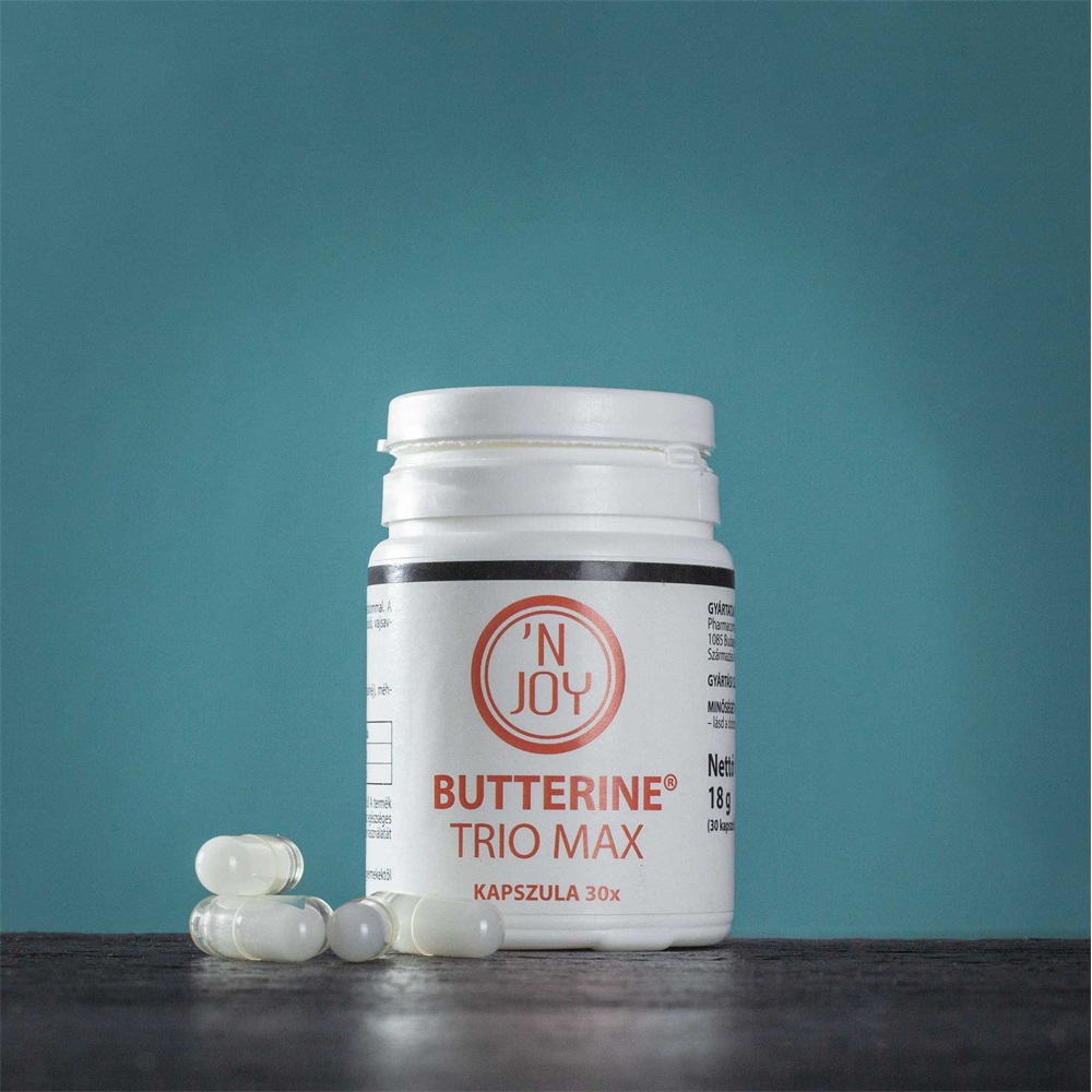 Njoy butterine trio max kapszula 30 db /vajsav, IBS / - Webáruház - bijo.hu