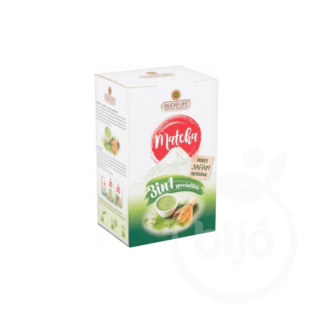 Oligo life matcha 3in1 96 g - Webáruház - bijo.hu