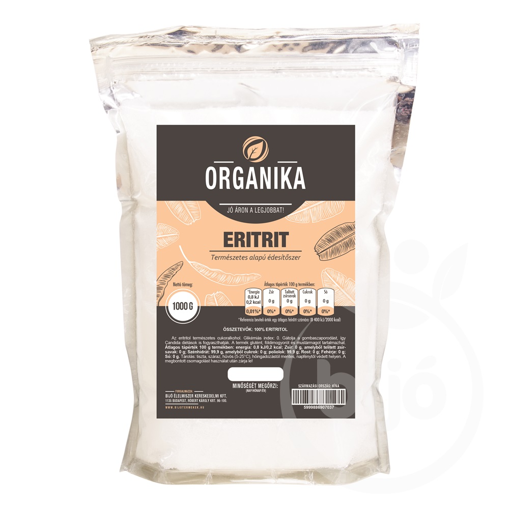 Organika eritrit 1000 g - Webáruház - bijo.hu