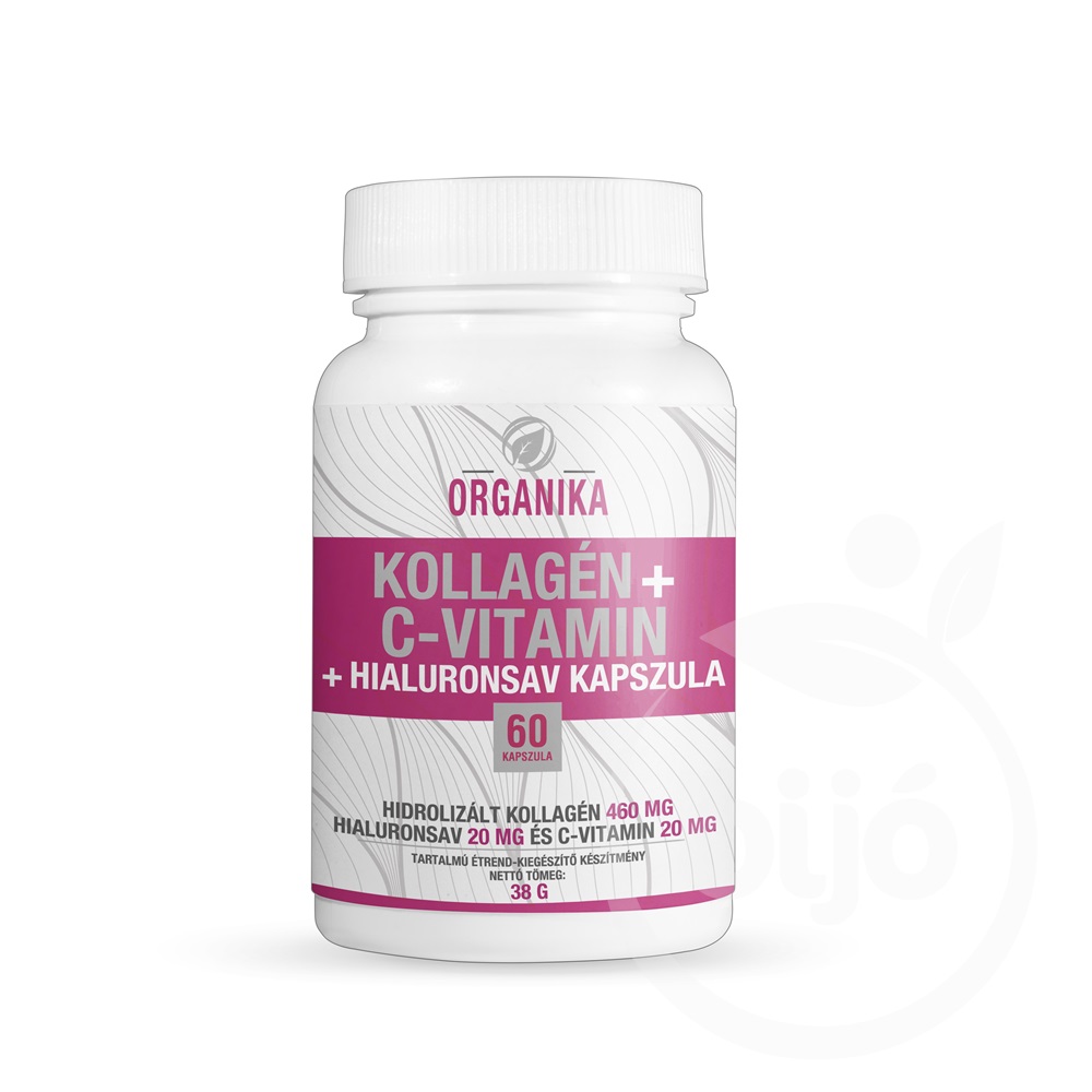 Organika kollagén+c vitamin+hialuronsav kapszula 60 db - Webáruház ...