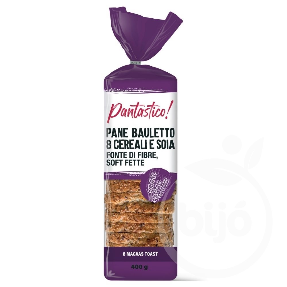 Pantastico 8 magvas toast kenyér 400 g - Webáruház - bijo.hu