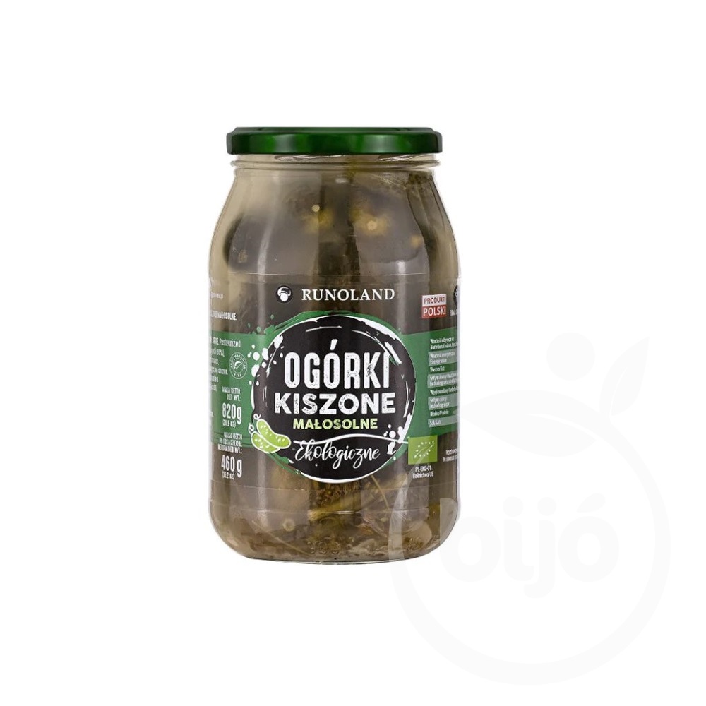 Runoland bio kovászos uborka 820 g - Webáruház - bijo.hu