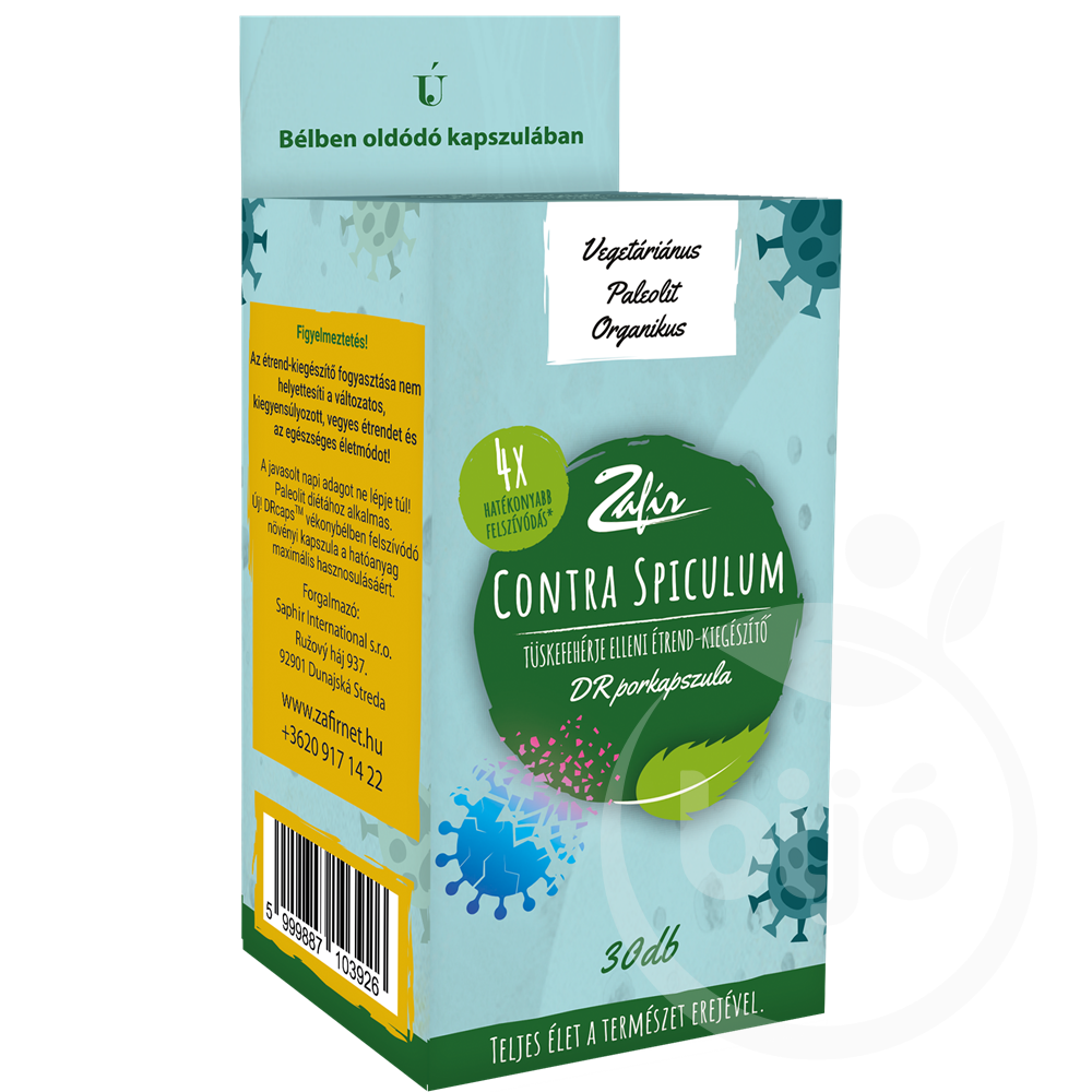 Zafír contra spiculum dr kapszula 30 db - Webáruház - bijo.hu